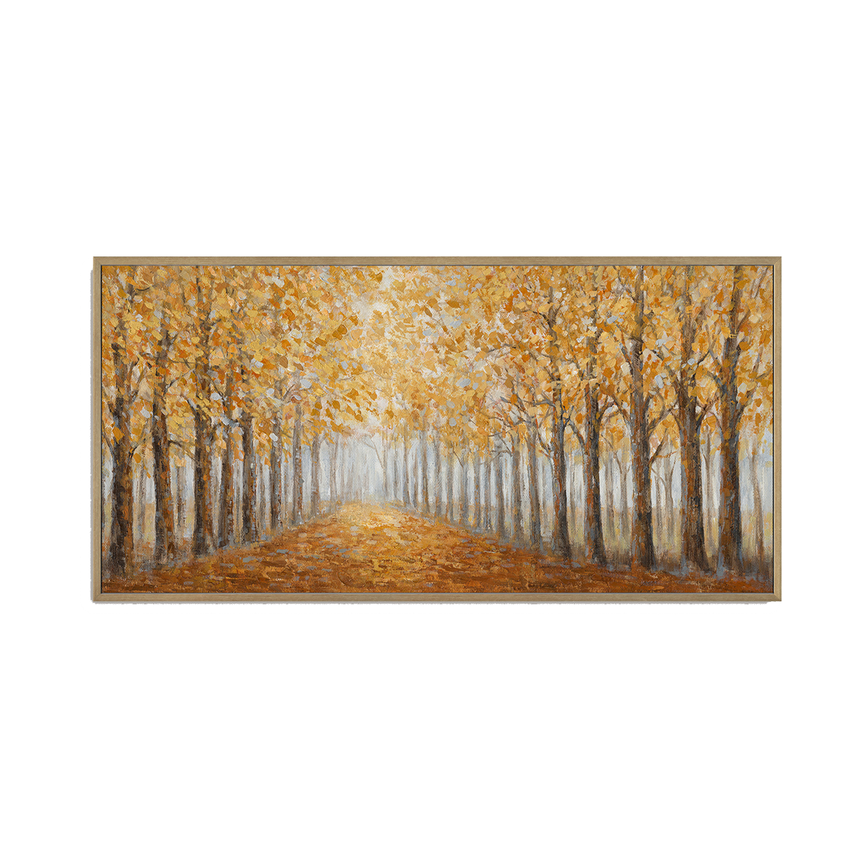 Amber Path Autumn Landscape | Arteleer